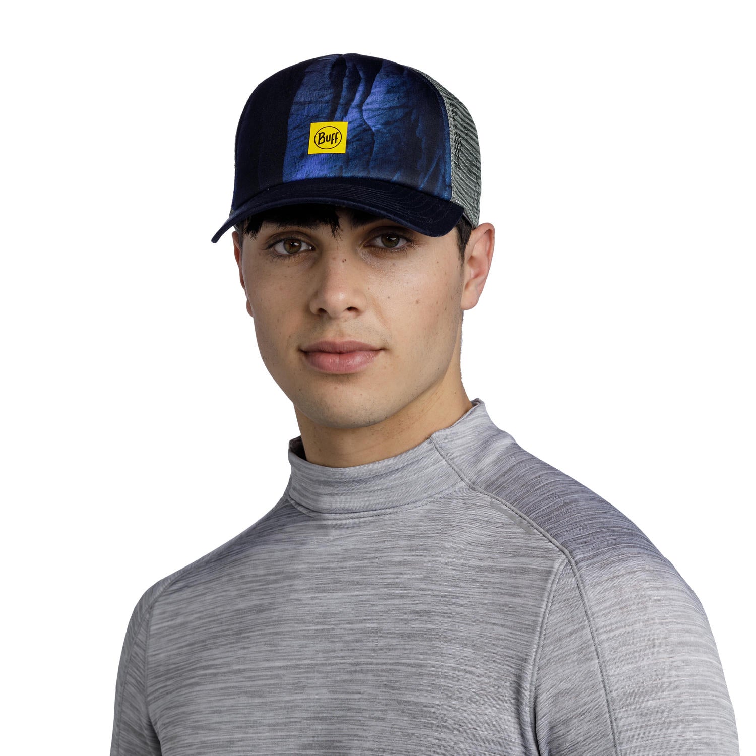 BUFF Unisex Blue TRUCKER CAP ARIUS BLUE – Adventuras India