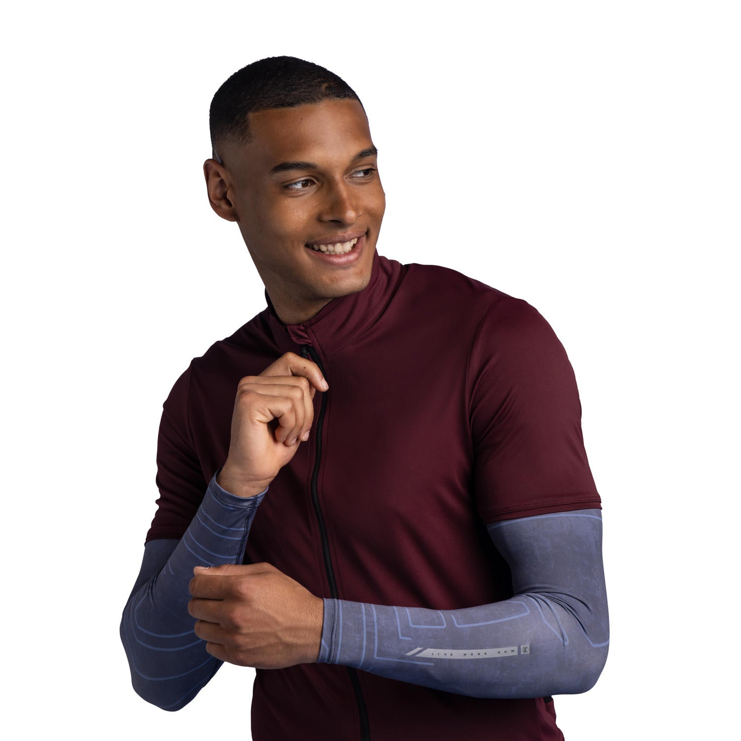 BUFF Unisex Blue HeiQ Cooling Arm Sleeves – Adventuras India
