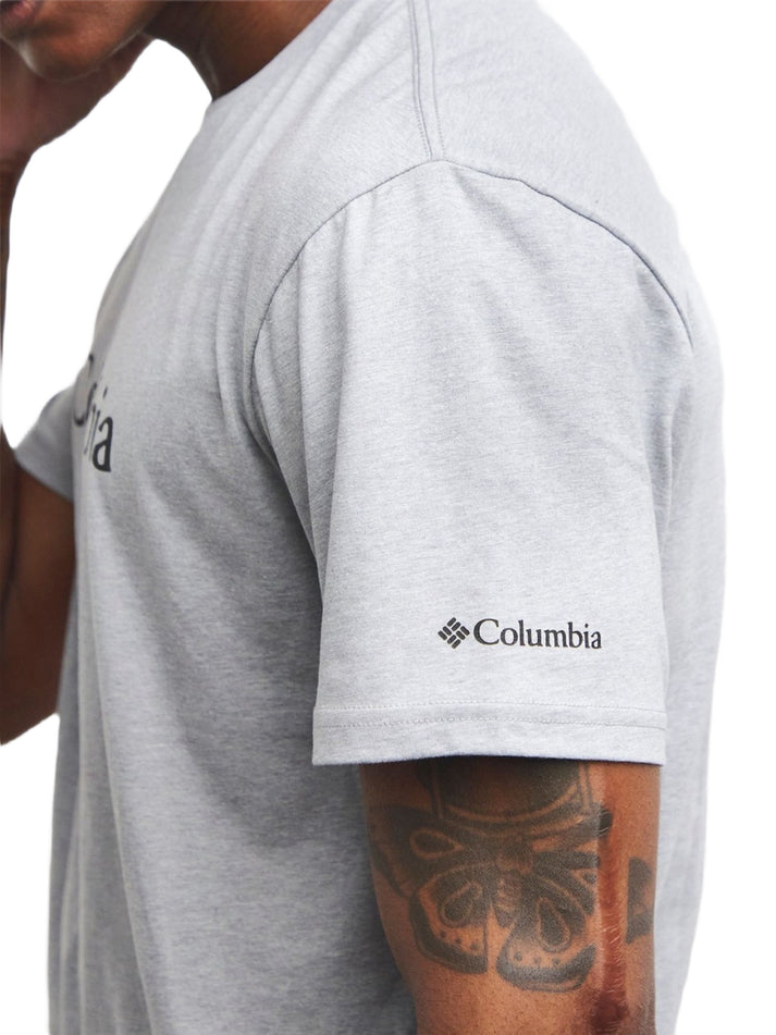 Columbia Men Grey CSC Basic Logo Tshirt – Adventuras India