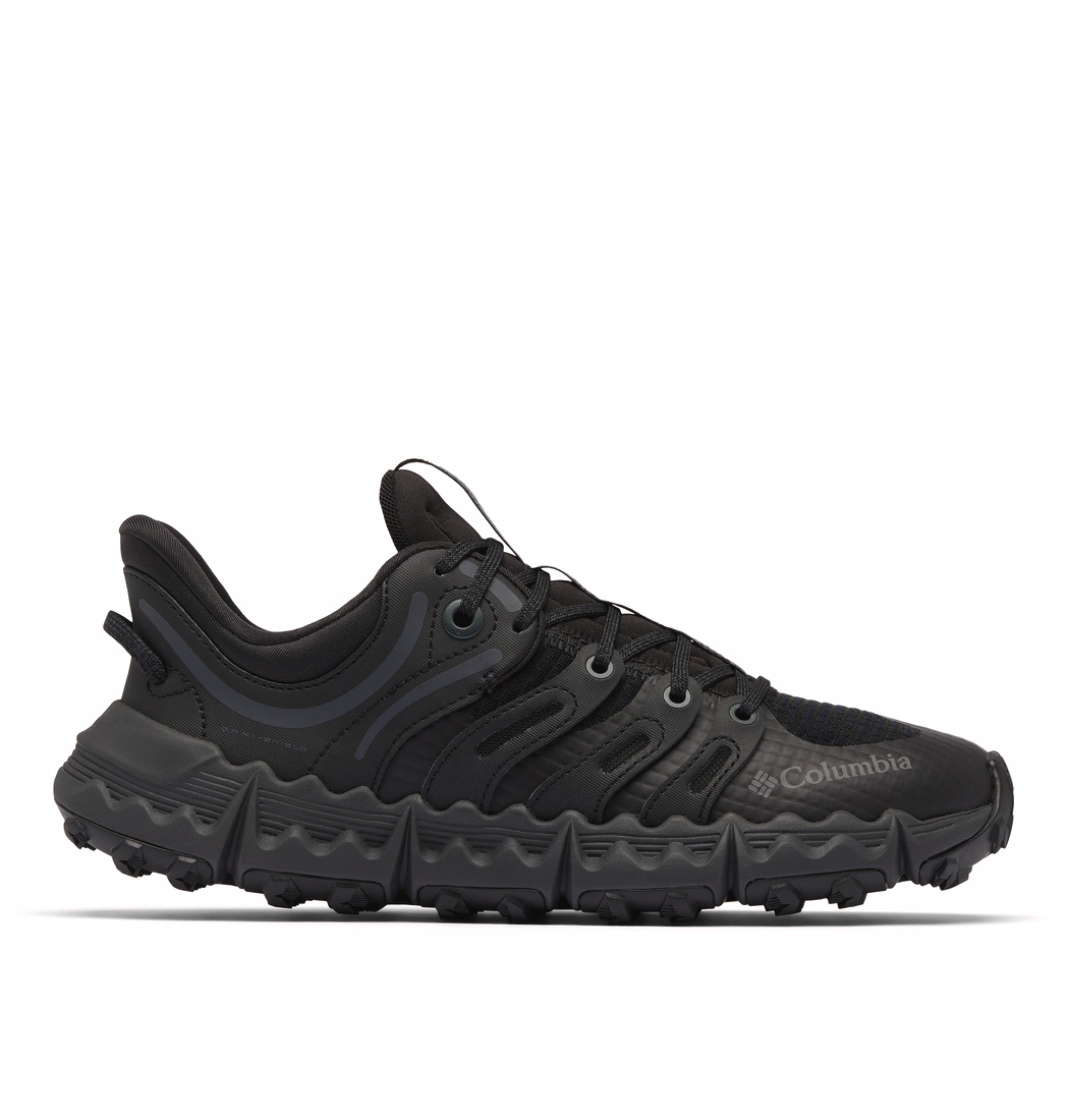 Columbia Women Black Omni-Shield Voyager FLX PCT Trail Running Shoes ...