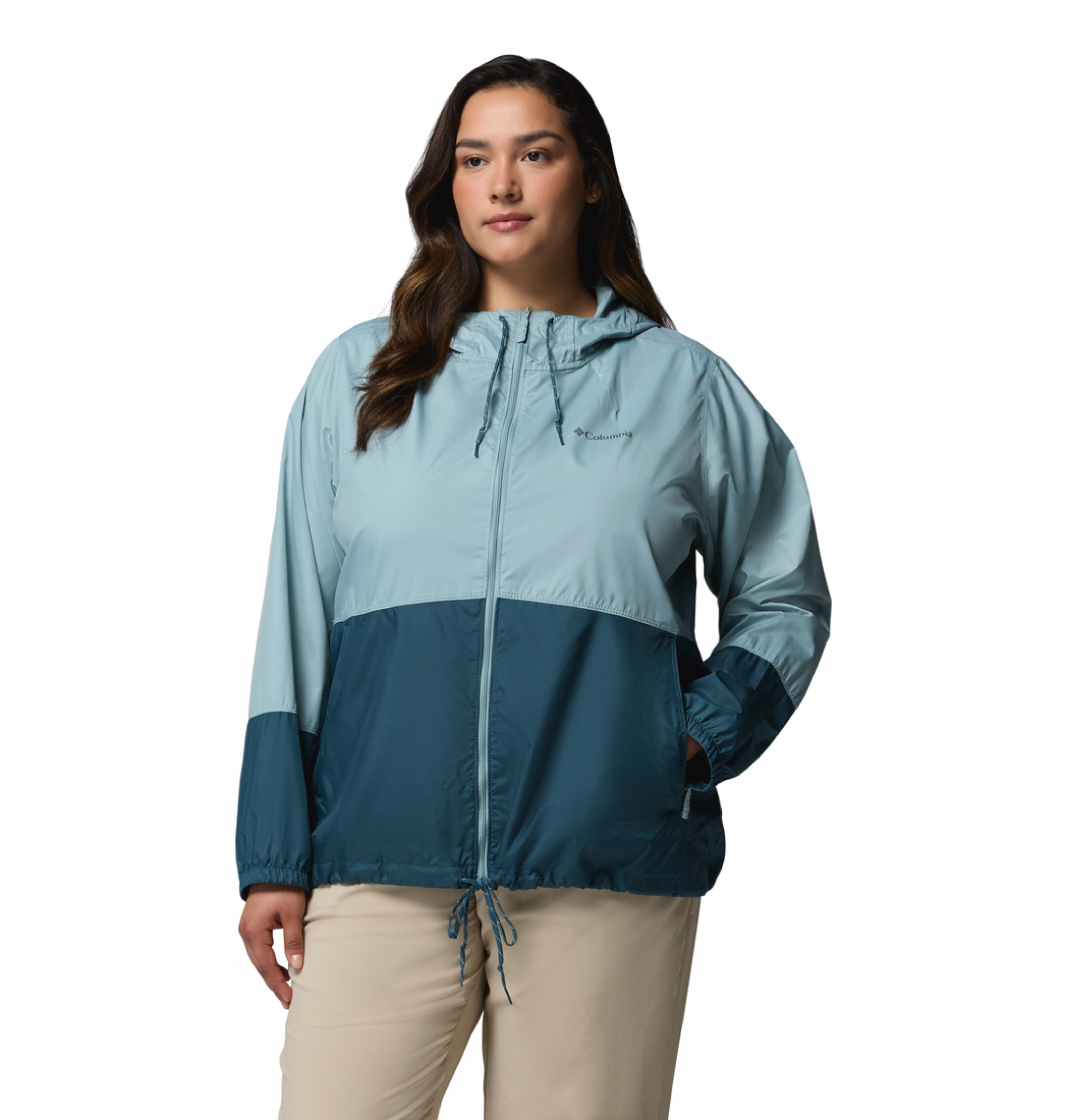 Columbia Women Blue Omni-Shade Flash Forward II Windcheater ...